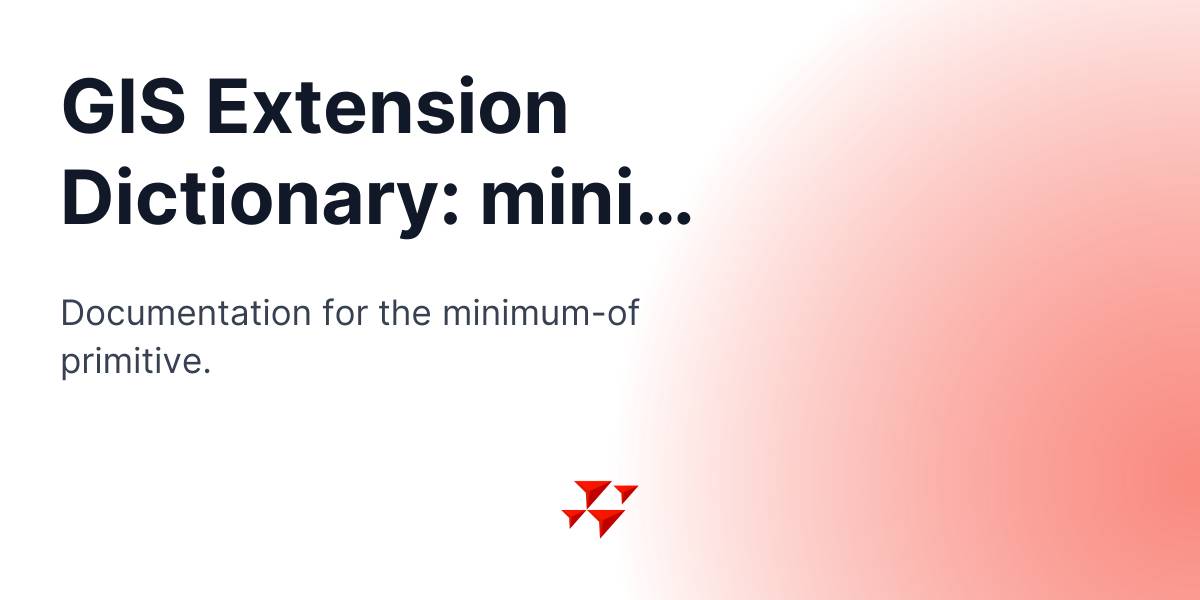 GIS Extension Dictionary: minimum-of - NetLogo 7.0.3 User Manual