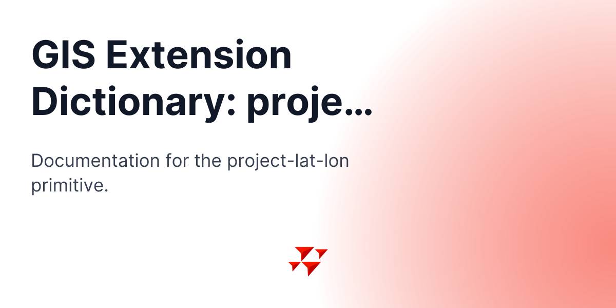 GIS Extension Dictionary: project-lat-lon - NetLogo 7.0.3 User Manual
