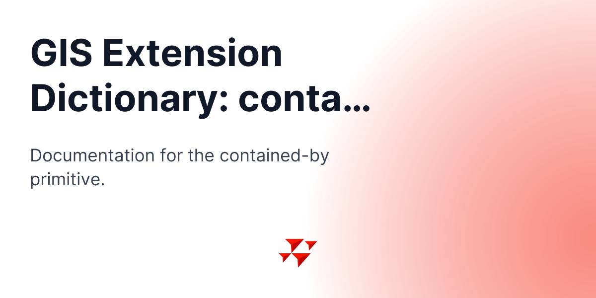 GIS Extension Dictionary: contained-by - NetLogo 7.0.4 User Manual